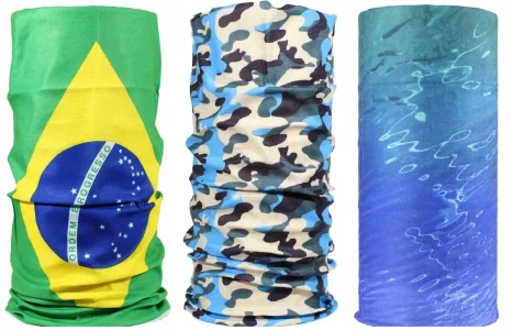 Bandana Elastica Mascara Multiuso Balaclava 3Z - Eco Caça e Pesca