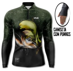 Camiseta King Shirts Extreme Dry Protecao Solar 50+ Tamba Com Punho Tam ...