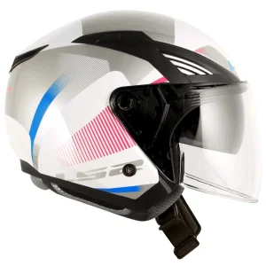 Capacete LS2 OF586 Bishop Tyrell com Viseira Solar - Grands Motos