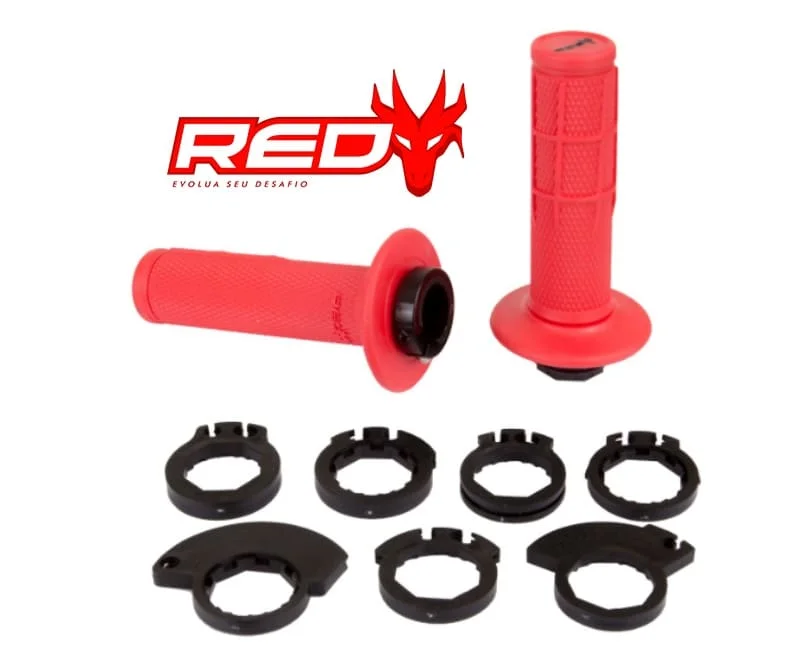 Manopla Red Dragon Lock - Spinelli Motos Boutique