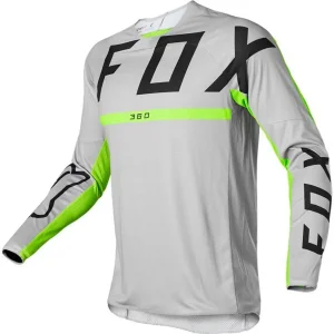 Camisa Fox 360 Merz Cinza - Spinelli Motos Boutique