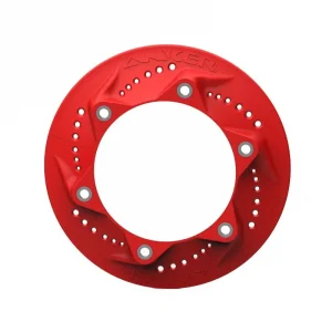 Protetor Anti-Block do Cubo CRF 230/ CRF 250F/ CRF 300 Vermelho - Anker ...