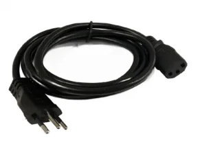 Cabo AC CPU 1,8 Metro 3x0,75mm Cabo de Força 2P+T - 1,8m - Eletrônica ...