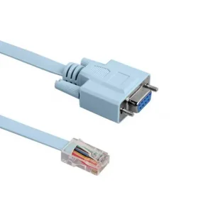 CABO CONSOLE DB9F x RJ45 - CABO CONVERSOR SERIAL - 1,80MTS - Eletrônica ...