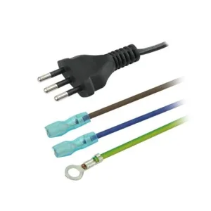 CABO DE FORCA AC PARA MICROONDAS / AR-CONDICIONADO 10A PRETO ...