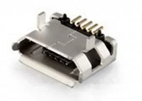 CONECTOR MICRO USB FEMEA V8 - 5 Pinos - Eletrônica System