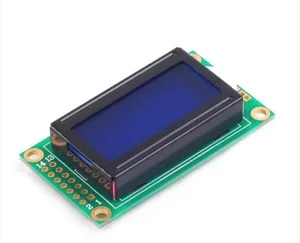 DISPLAY ARDUINO LCD 8x2 AZUL COM BACKLIGHT - Eletrônica System