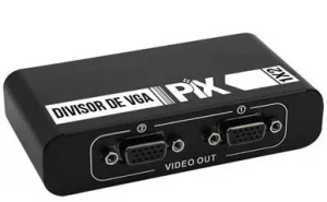 Divisor VGA 1 Entrada 2 Saídas 340Mhz - VGA1x2 / Spliter VGA 075-0952 ...