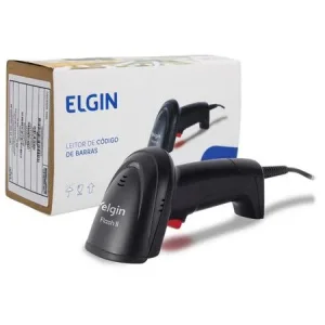 LEITOR DE CODIGO DE BARRAS CCD FLASH II 1D USB ELGIN@ - Eletrônica System