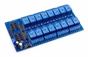 Modulo Rele 5V 16 CANAIS / Vias p/ Arduino - Eletrônica System