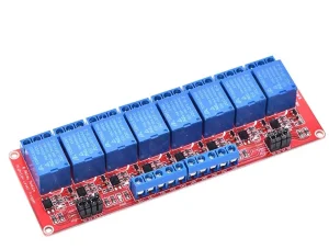 Módulo Rele 5V 8 Canais 5V com Borne Duplo - Eletrônica System