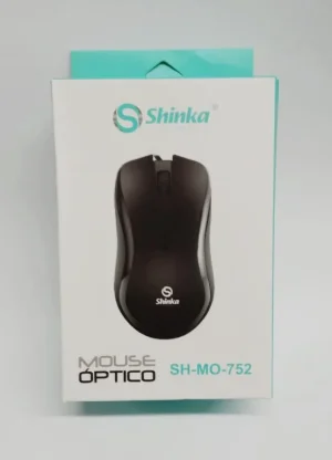 MOUSE USB COM FIO 1600 DPI SH-MO-752 SHINKA - Eletrônica System