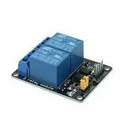 Módulo Rele 5V 10A 2 Canais / Duplo 2 Vias com Borne p/ Arduino ...
