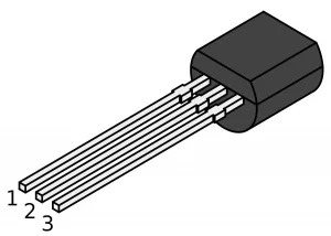 TR BC 557 Transistor PNP 45V 100mA To-92 - Eletrônica System