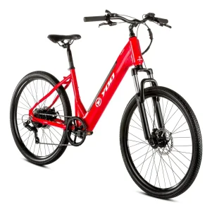 BICICLETA ELETRICA YOO 26 FLEEK TOURNEY 7V VERM/BCO - - Marcondes Bike Shop