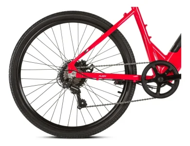 BICICLETA ELETRICA YOO 26 FLEEK TOURNEY 7V VERM/BCO - - Marcondes Bike Shop