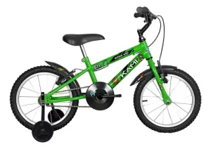 BIKE 16 KAMI STAR KID DINO VERDE KAWASAKI-PRETO KAMI BIKES - Marcondes ...