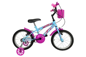 BICICLETA 16 KAMI STAR KID FAIRY AZUL BEBE-ROSA KAMI BIKES - Marcondes ...